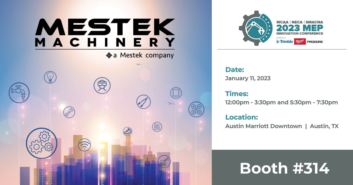 Mestek Machinery Returns to 2023 MEP Innovation Conference